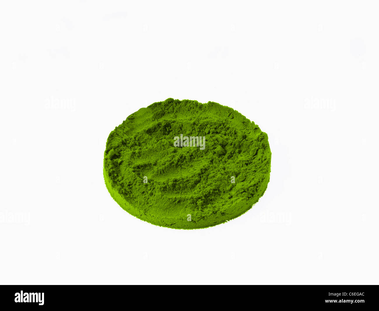 Studio shot of Ground Wasabi Powder on white background Stock Photo - Alamy