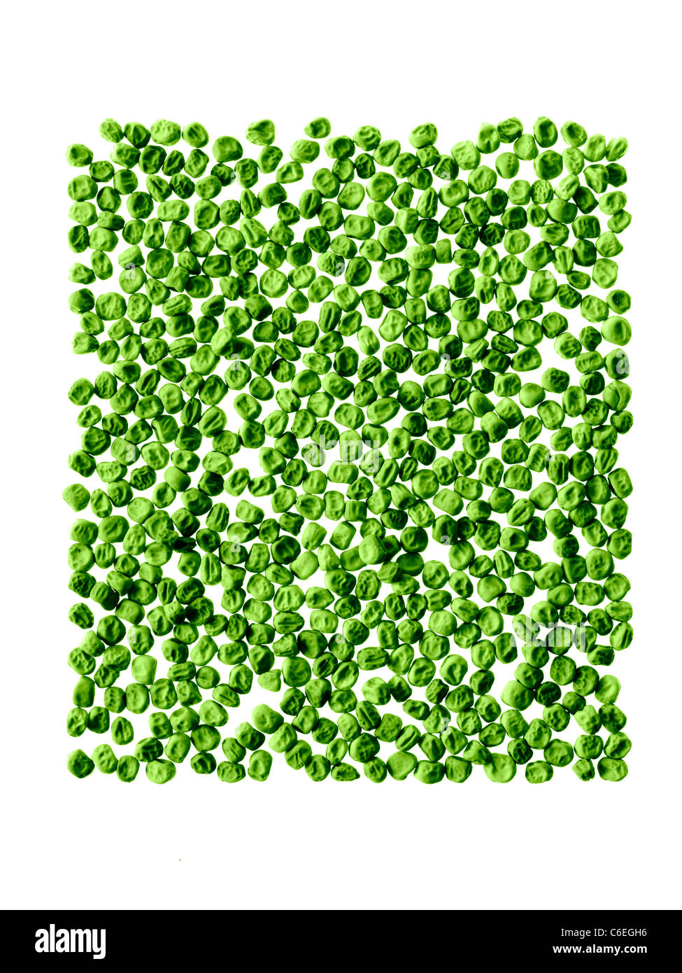 Studio shot of Pea Seeds on white background Stock Photo - Alamy