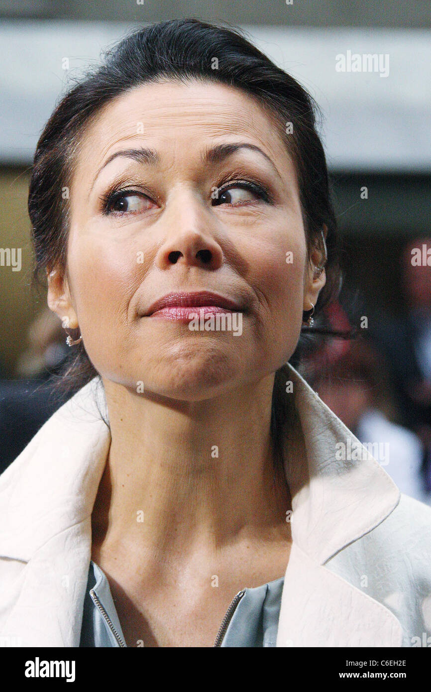 Ann Curry during a taping of NBC's Today Show at Rockefeller Plaza New ...