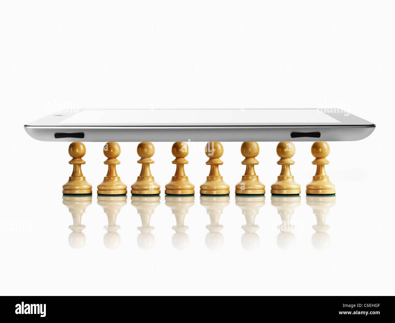 Pawn top view Cut Out Stock Images & Pictures - Alamy