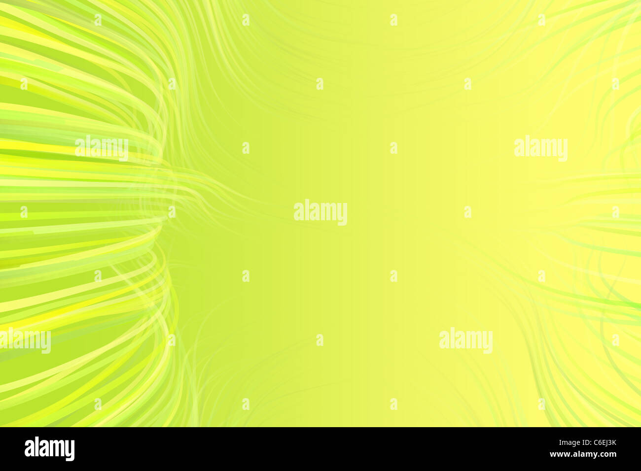 high quality rendering of wavy line background in yellow and green ...