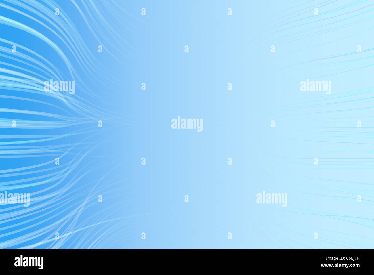 high quality rendering of wavy line background in blue Stock Photo - Alamy