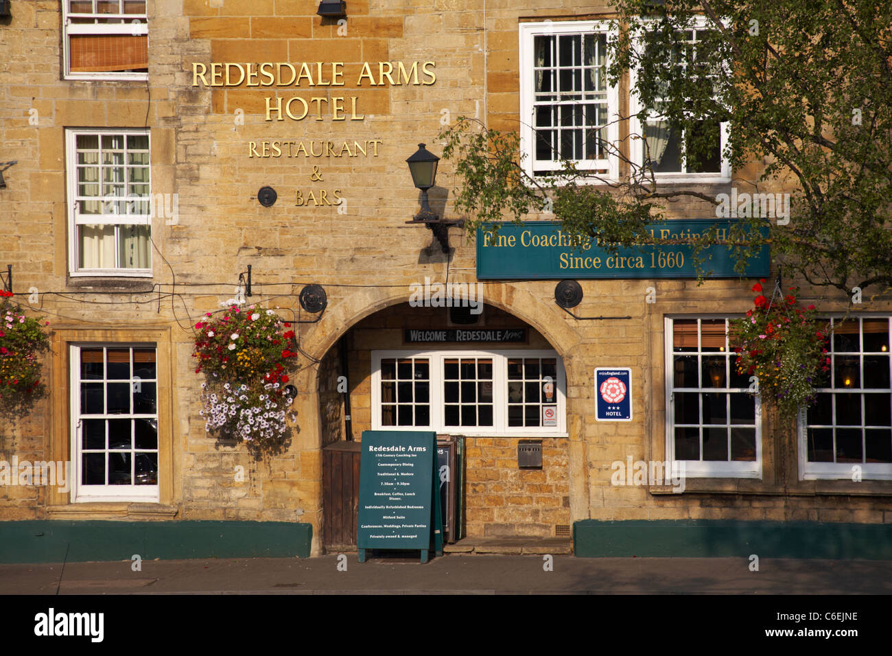 Redesdale Arms Hotel restaurant & bars 17th century coaching Inn at ...