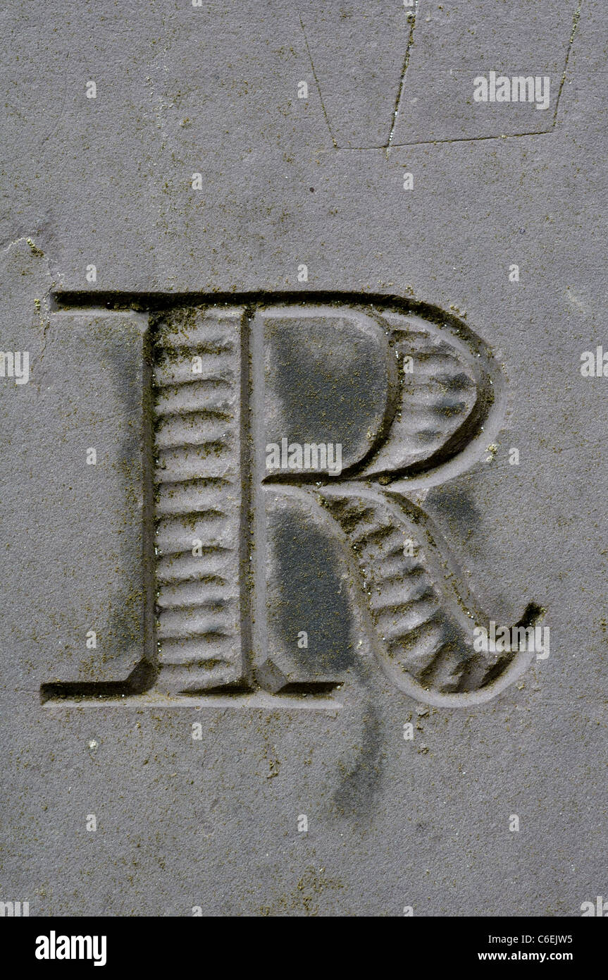Gravestone grave stone letters alphabet hi-res stock photography and ...