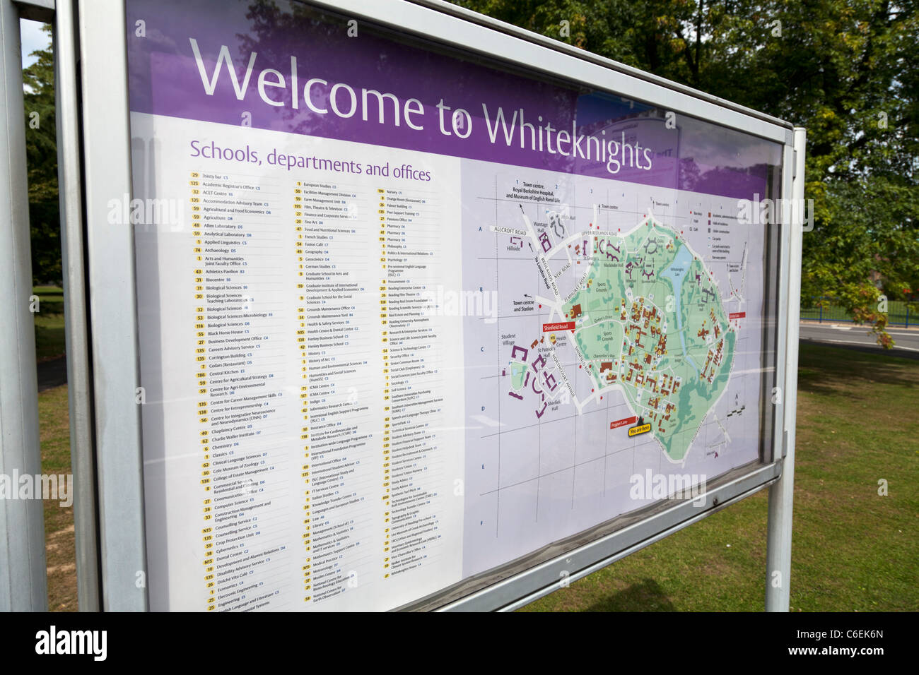 University of reading whiteknights hi-res stock photography and images ...