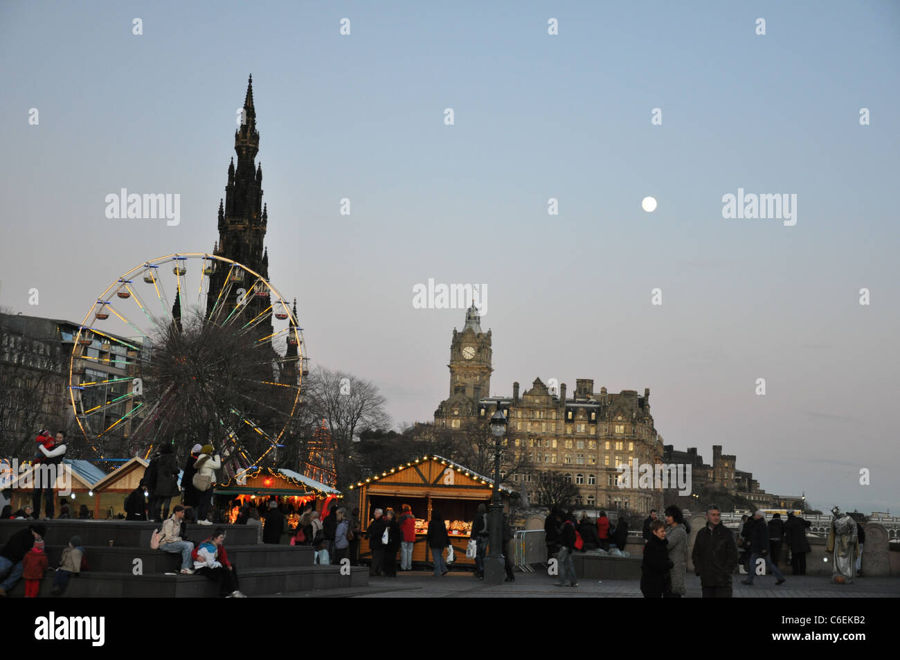 Edinburgh moon hi-res stock photography and images - Alamy