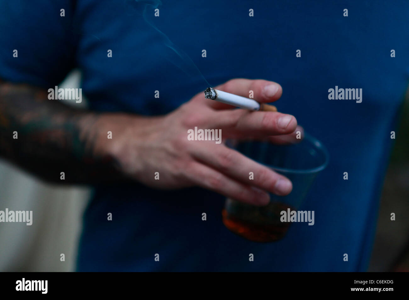 Cigarette smoker 20s young male Russian Recording BBQ Stock Photo - Alamy