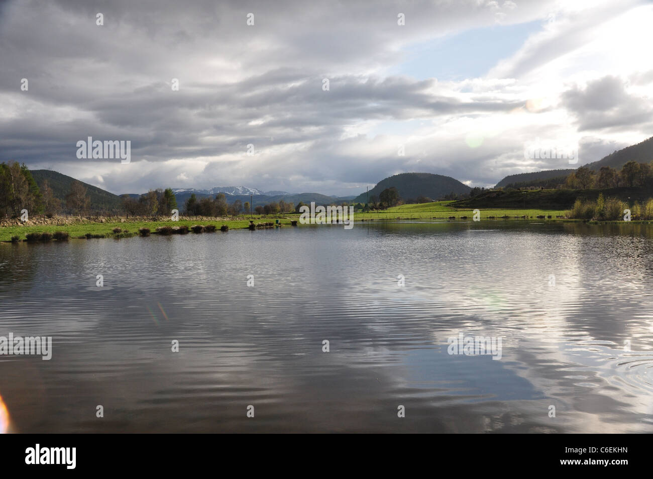 Royal Deeside landscape, Scotland, Autumn, Tarland, Aboyne, Ballater ...