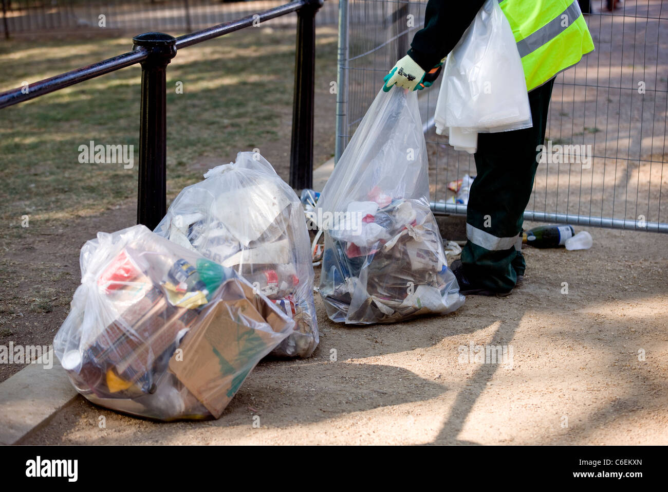 Man Rubbish Bin Uk High Resolution Stock Photography and Images - Alamy