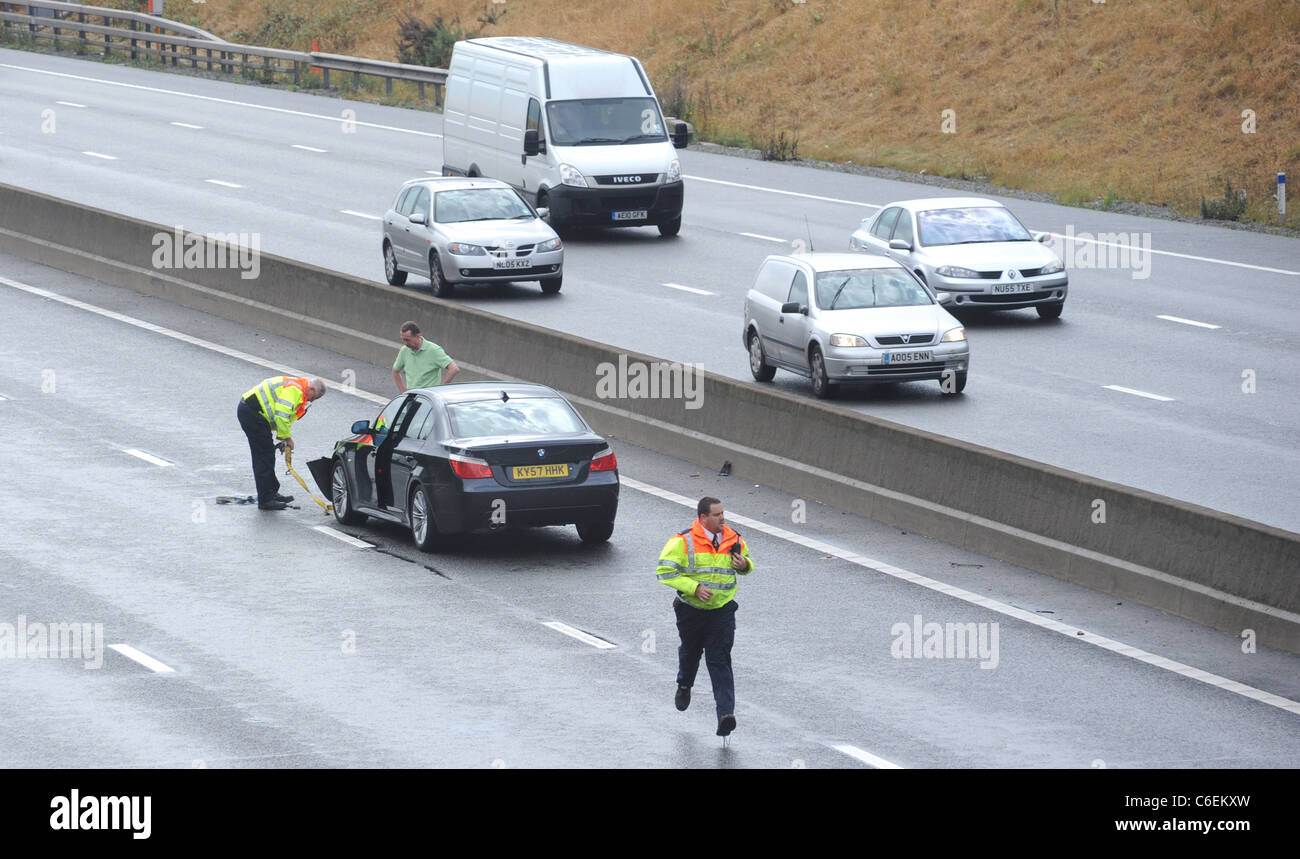 Highways agency traffic officer hi-res stock photography and images - Alamy