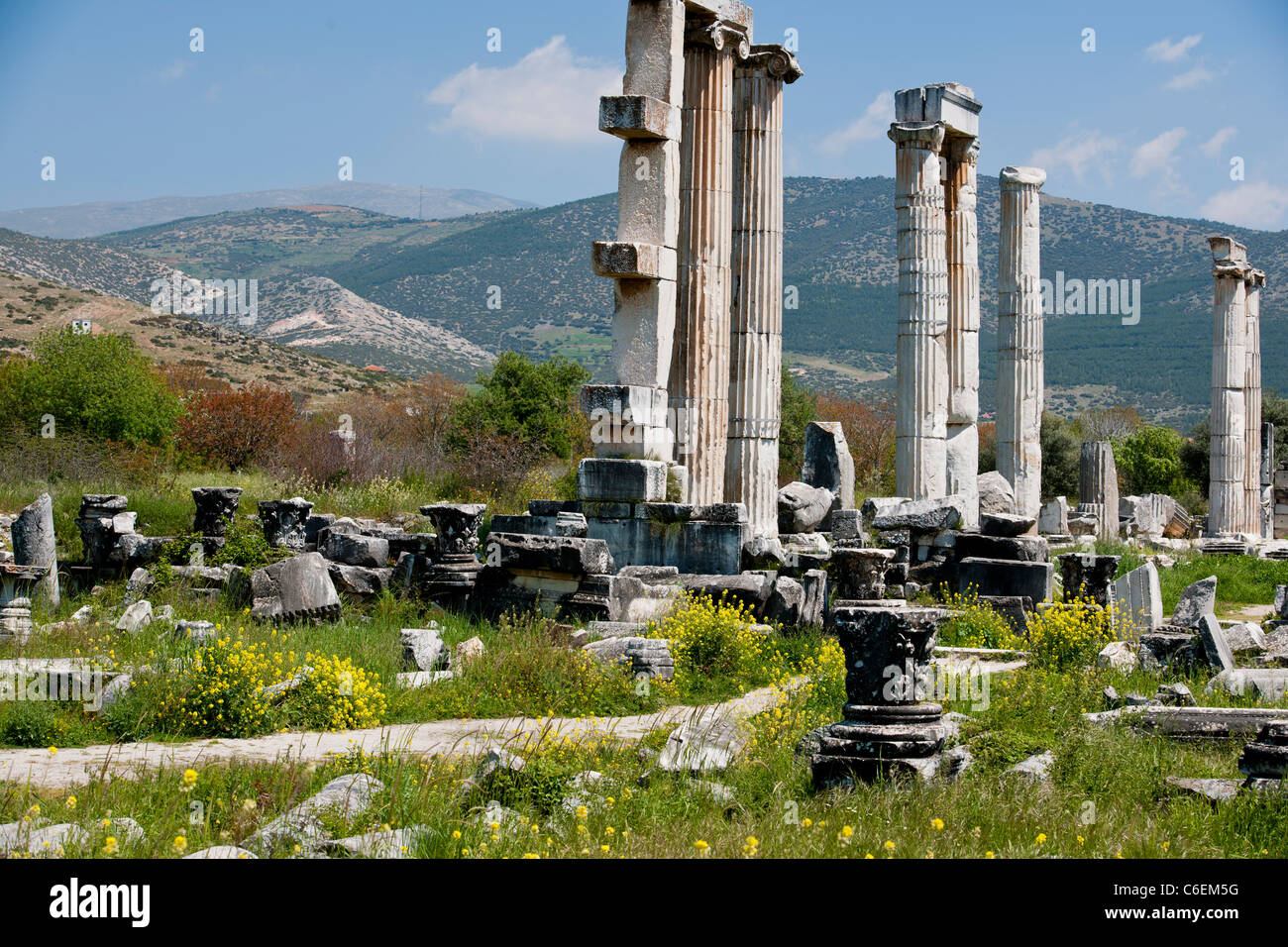 Aphrodisias,Temple of Aphrodite,Tetrapylon,Ancient Bath,Stadium ...