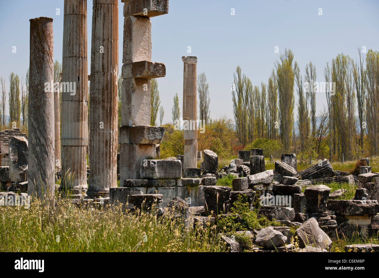 Aphrodisias,Temple of Aphrodite,Tetrapylon,Ancient Bath,Stadium ...
