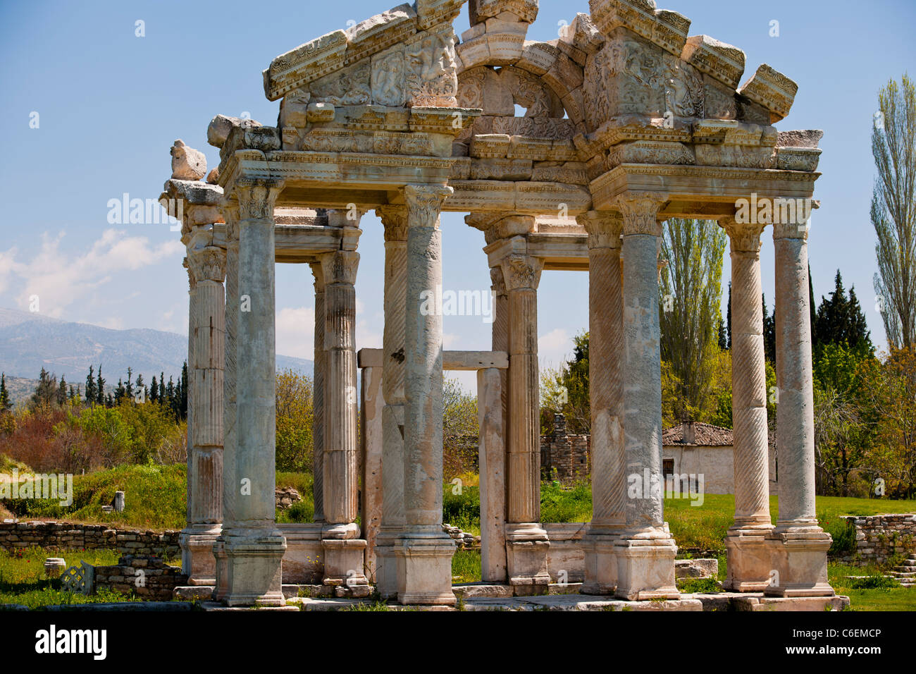 Aphrodisias,Temple of Aphrodite,Tetrapylon,Ancient Bath,Stadium ...