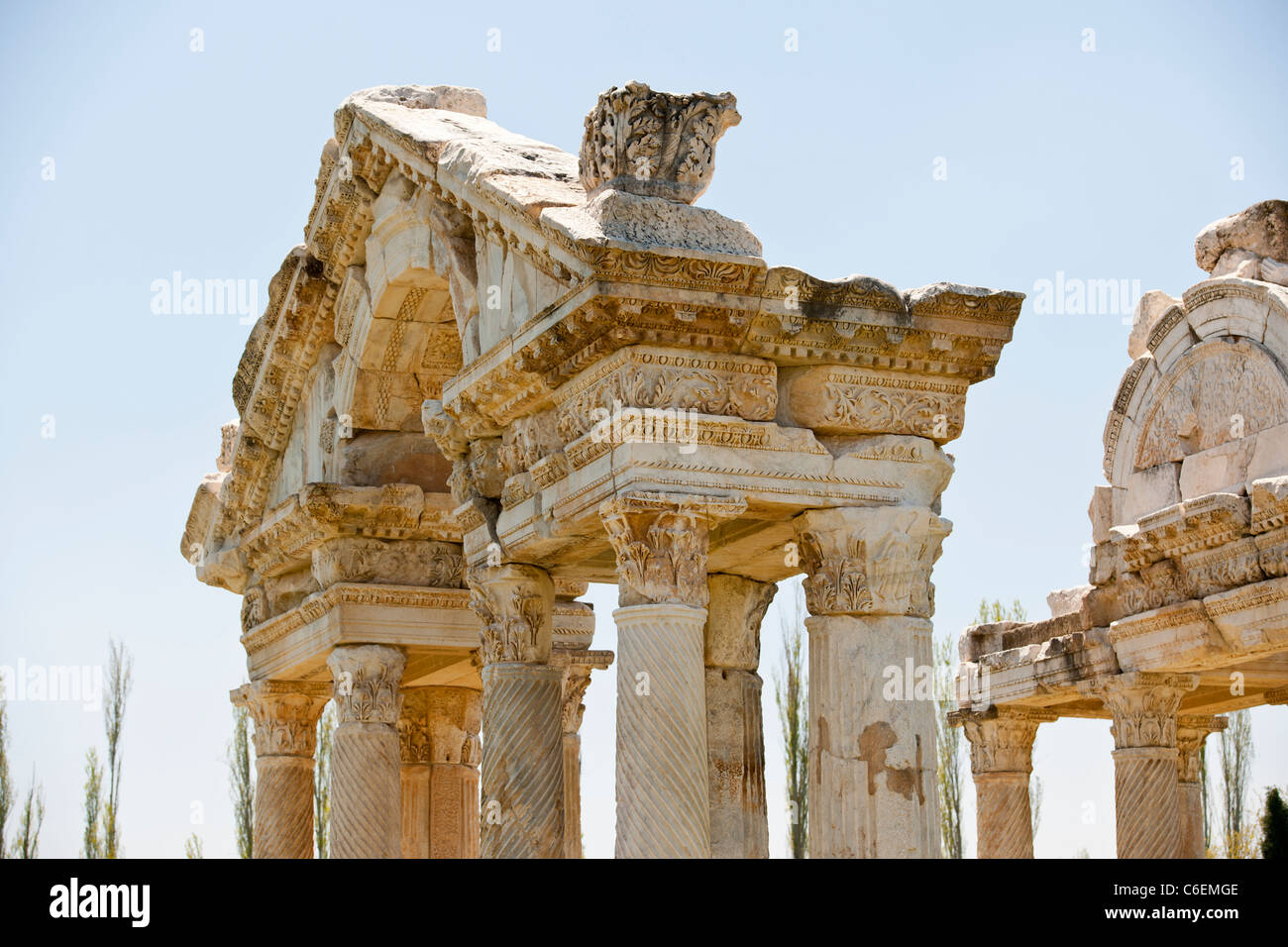 Aphrodisias,Temple of Aphrodite,Tetrapylon,Ancient Bath,Stadium ...