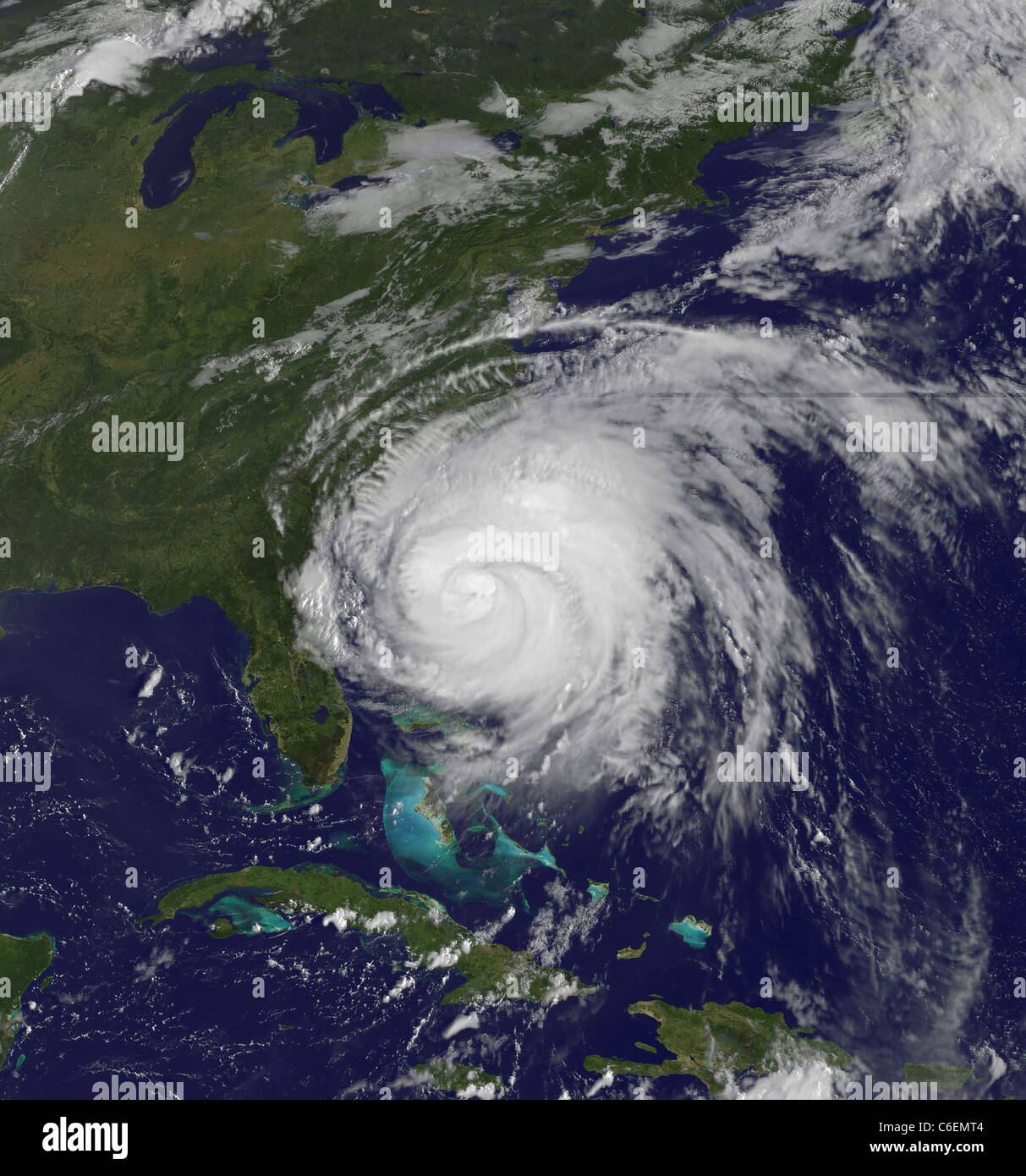 Satellite hurricane carolina hi-res stock photography and images - Alamy
