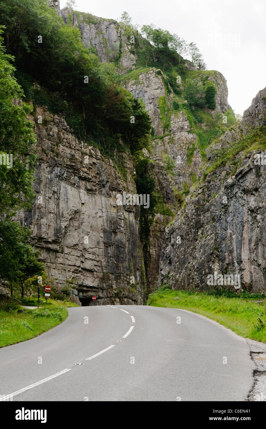 Cheddar gorge road hi-res stock photography and images - Alamy