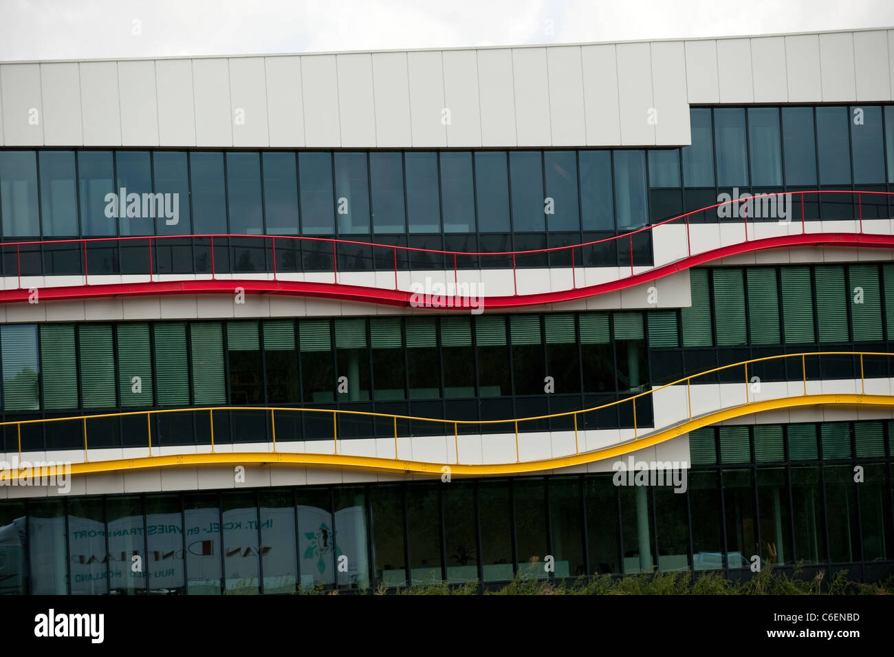 Modern Structural Design Art Beuningen Holland Netherlands Europe Stock ...