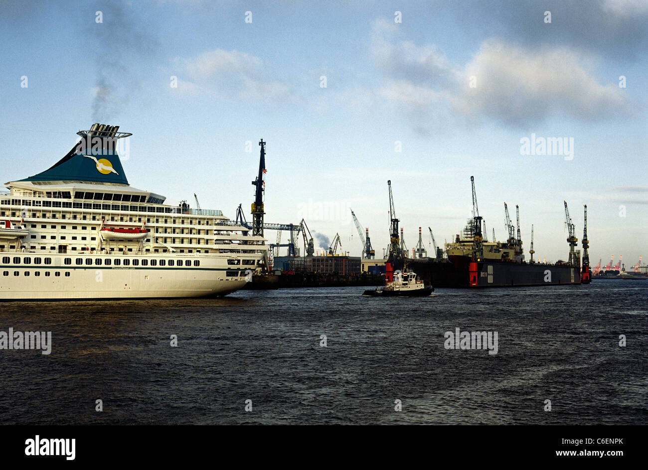 Cruise ship ms artania blohm voss hi-res stock photography and images ...