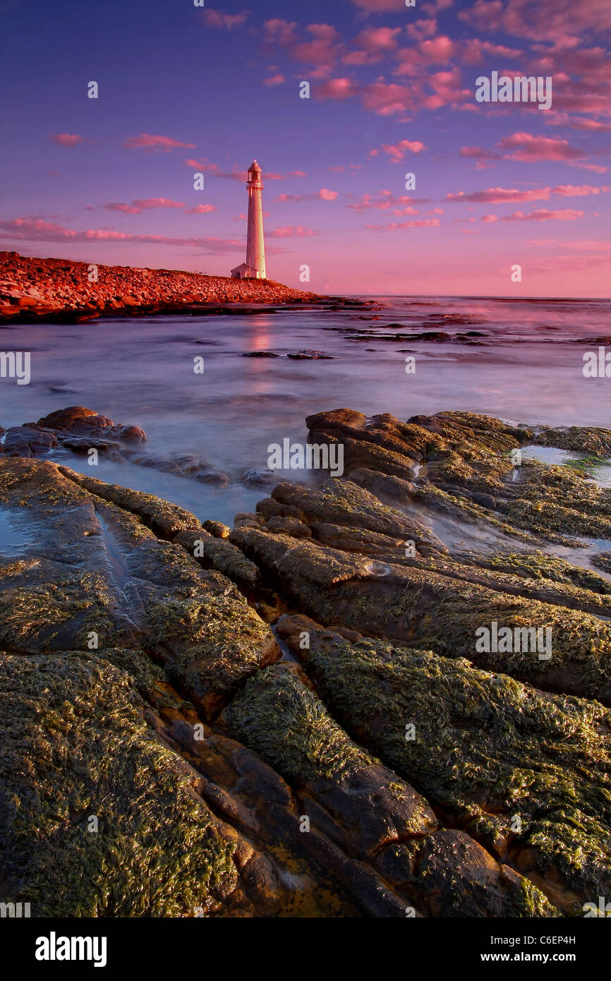 seascape with lighthouse in the background Stock Photo - Alamy