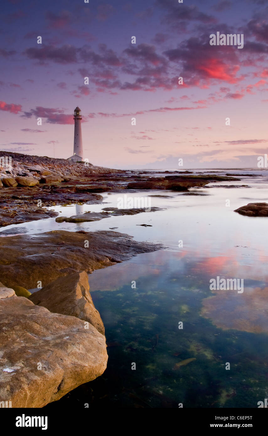 seascape with lighthouse in the background Stock Photo - Alamy