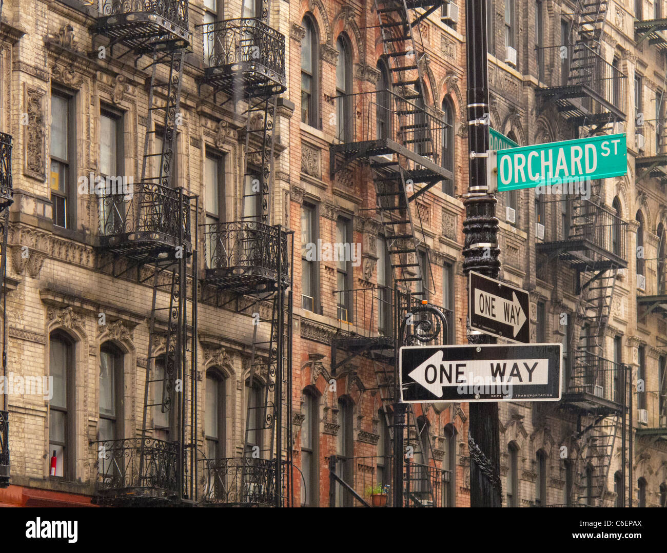 Orchard street lower east side hi-res stock photography and images - Alamy