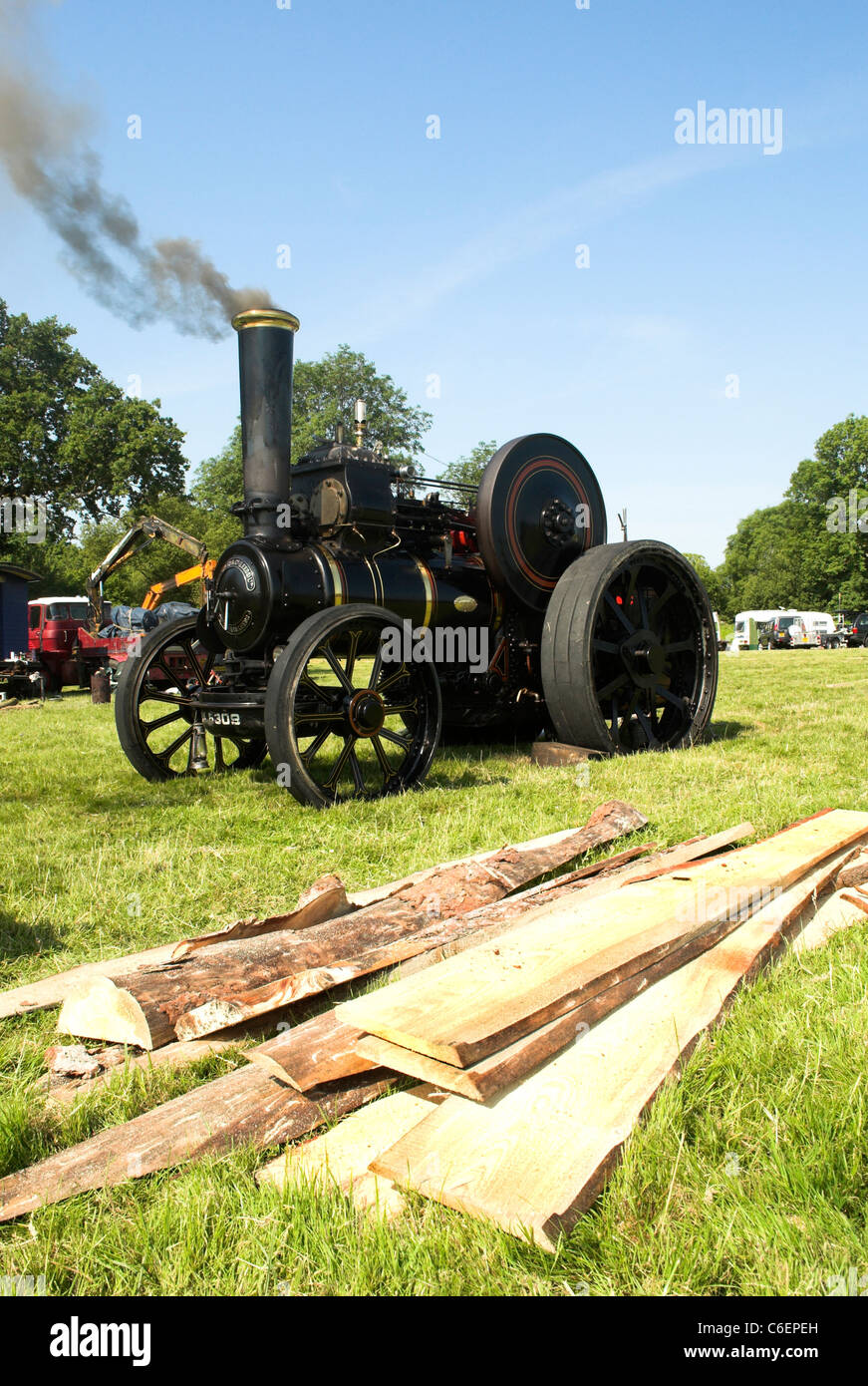 Fowler 6nhp A4 Traction Engine "Monty" - built 1900 and pictured here ...