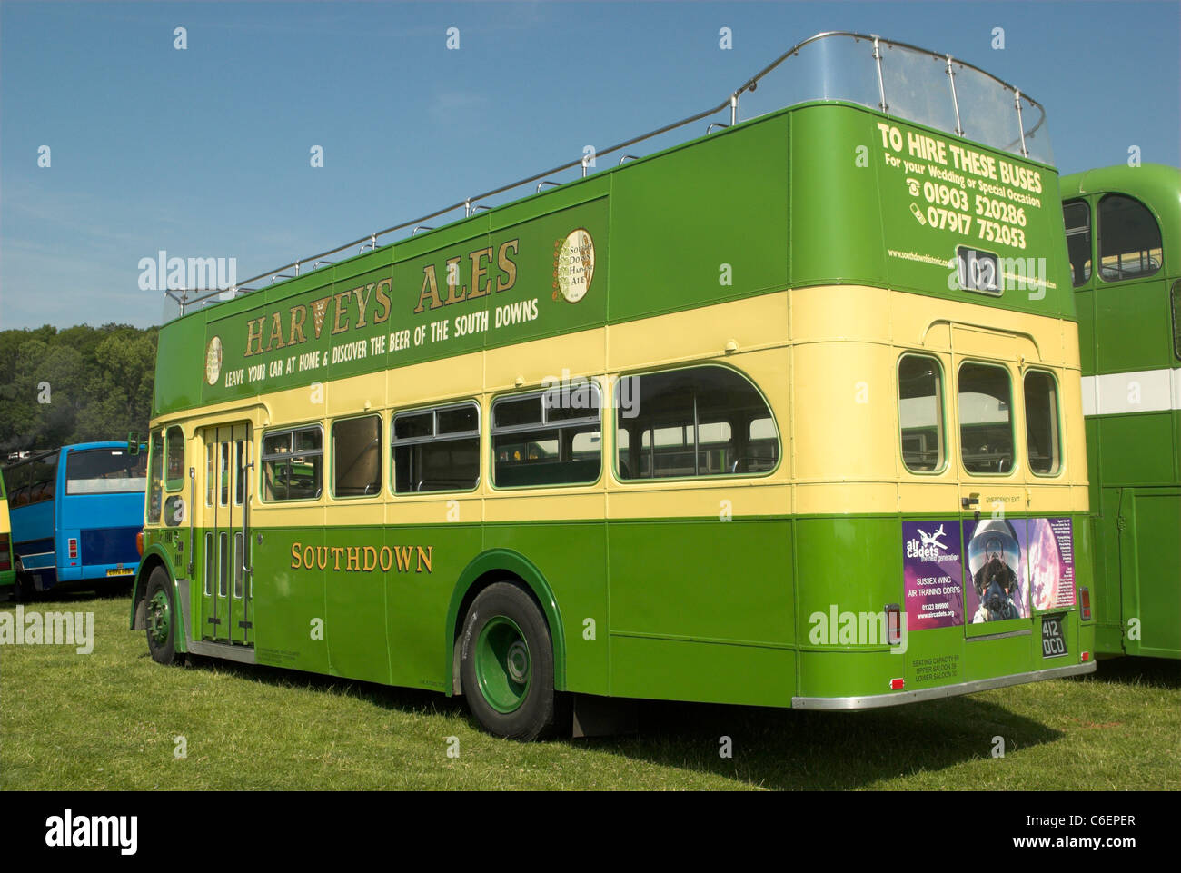 Historic vintage southdown bus hi-res stock photography and images - Alamy