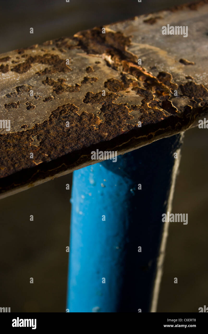 Railing with rust hi-res stock photography and images - Alamy