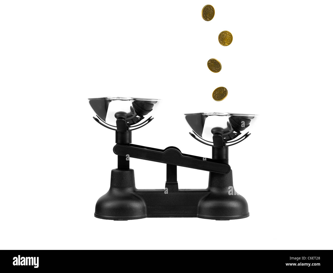 Antique scale coin Cut Out Stock Images & Pictures - Alamy