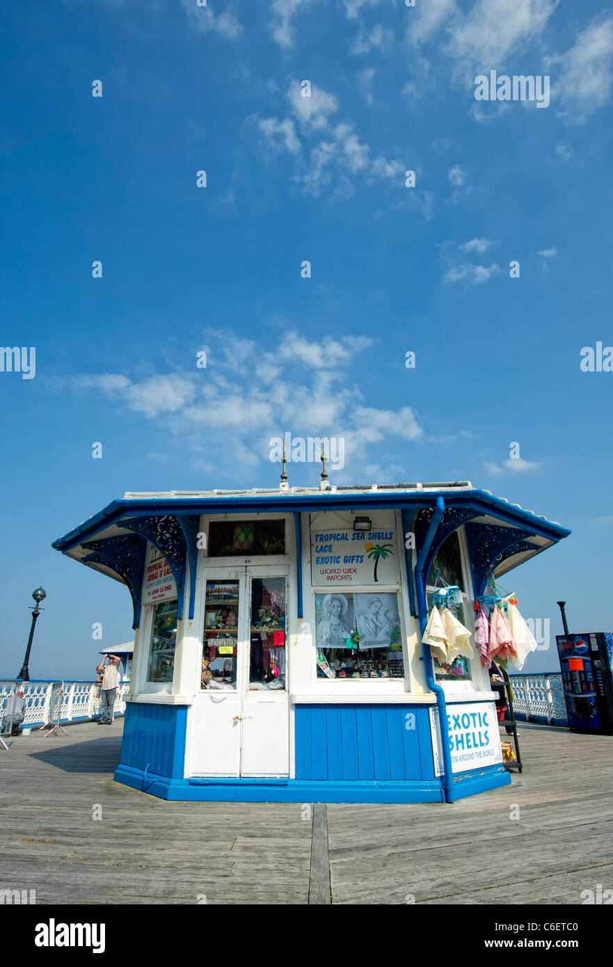 Llandudno pier shop hi-res stock photography and images - Alamy