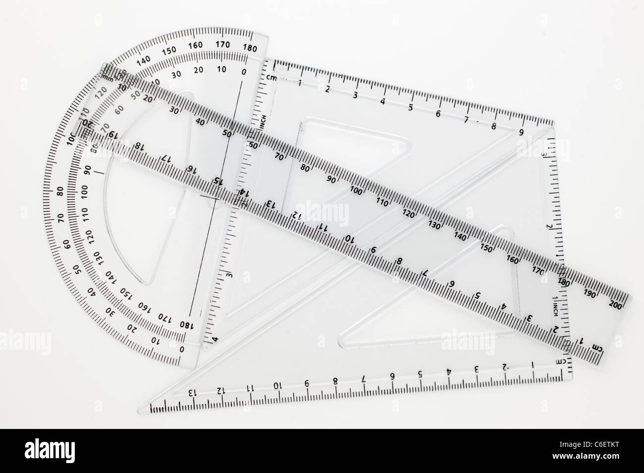 Half circle ruler hi-res stock photography and images - Alamy