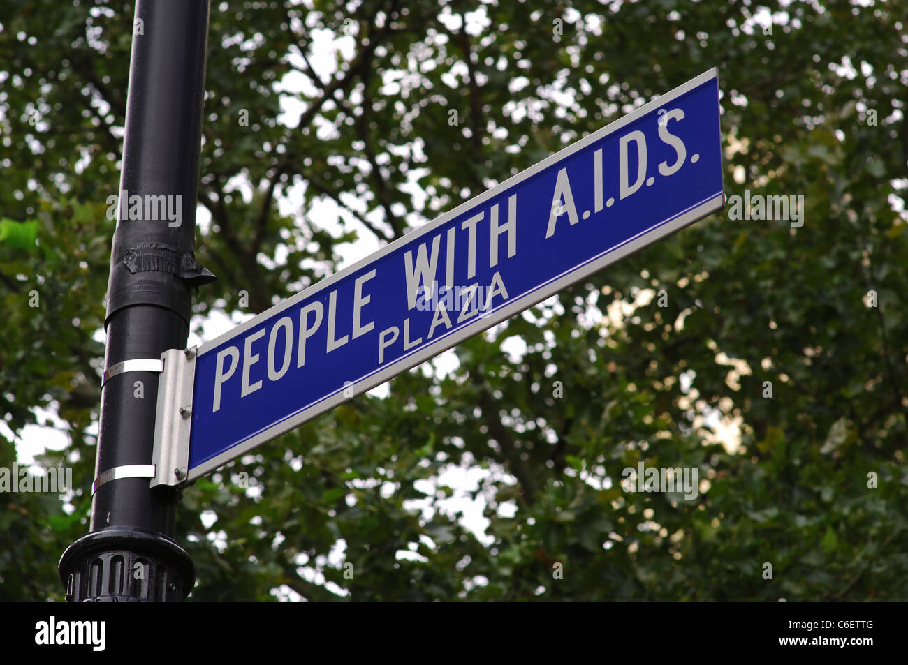 A signpost located in New York City, on Broadway near City Hall, USA ...