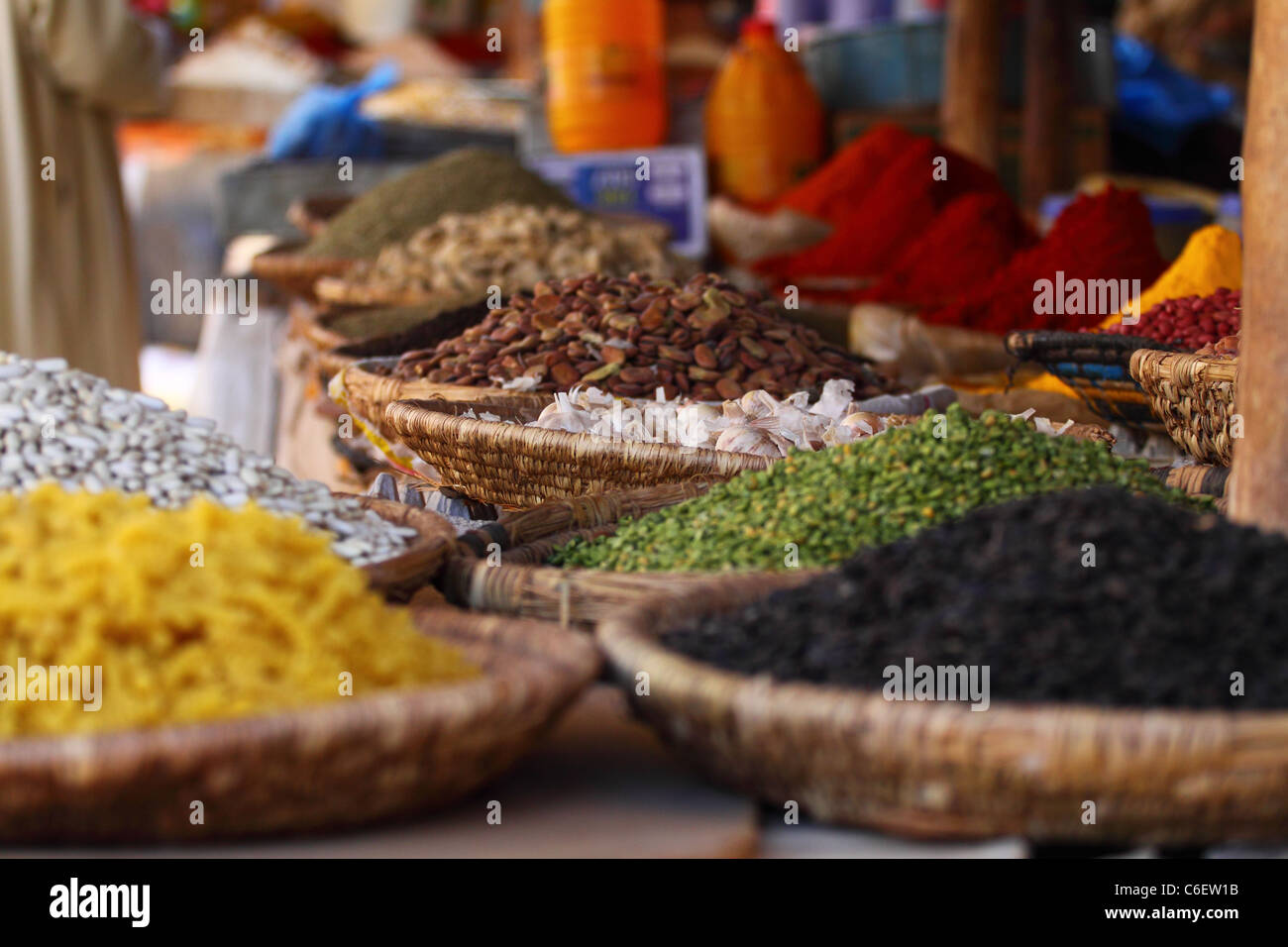 Morocco Traditional Market Stock Photo - Alamy