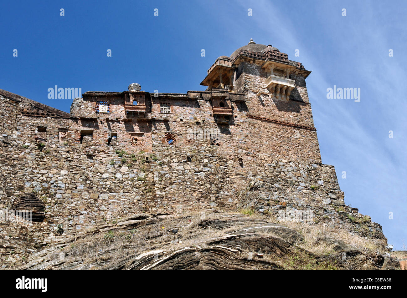 Part of Badal Mahal Palace Kumbhalgarh Fort Rajsamand District ...