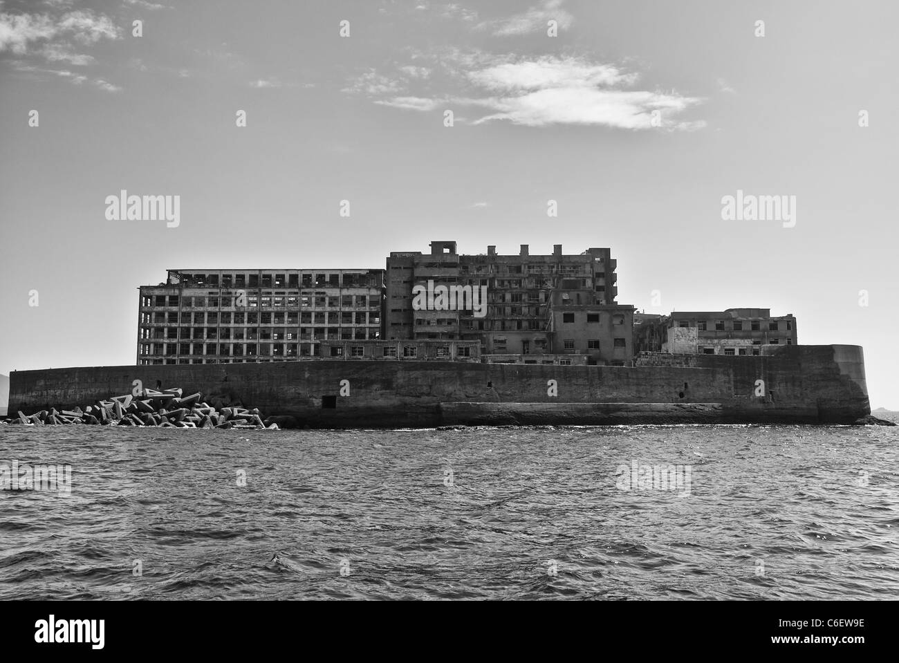 Hashima Island Statue
