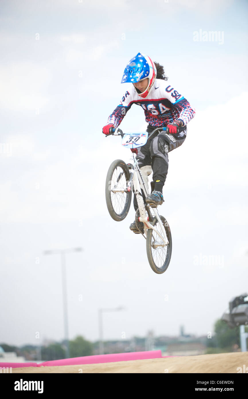 BMX Supercross World Cup Olympic Test Event, Olympic Park, Stratford ...