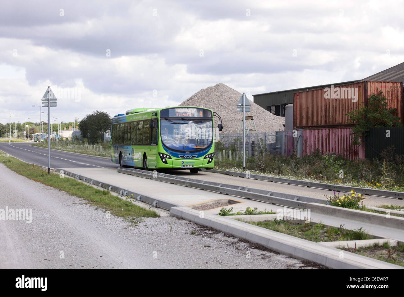 Busway hi-res stock photography and images - Alamy