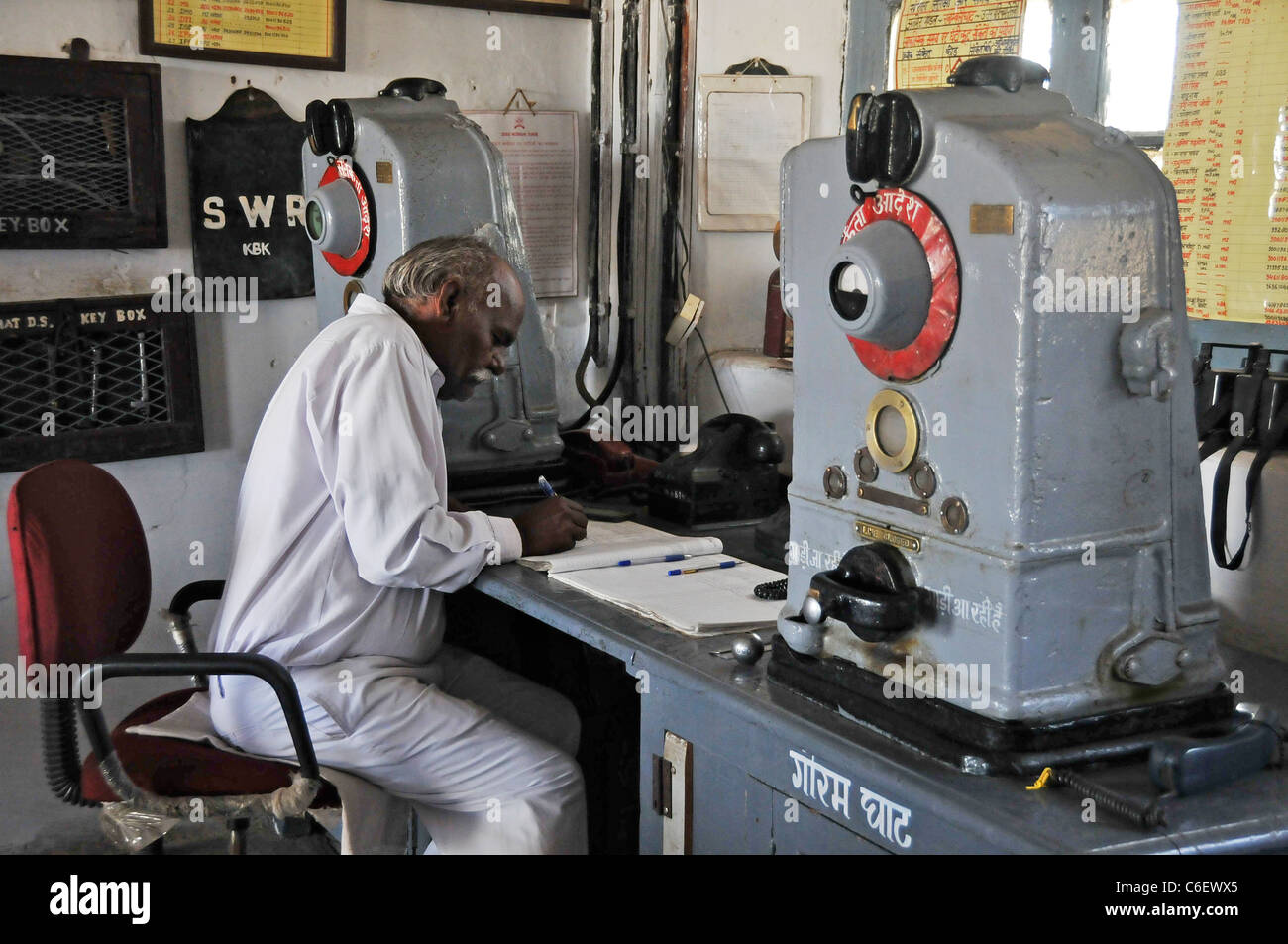 Station master hi-res stock photography and images - Alamy