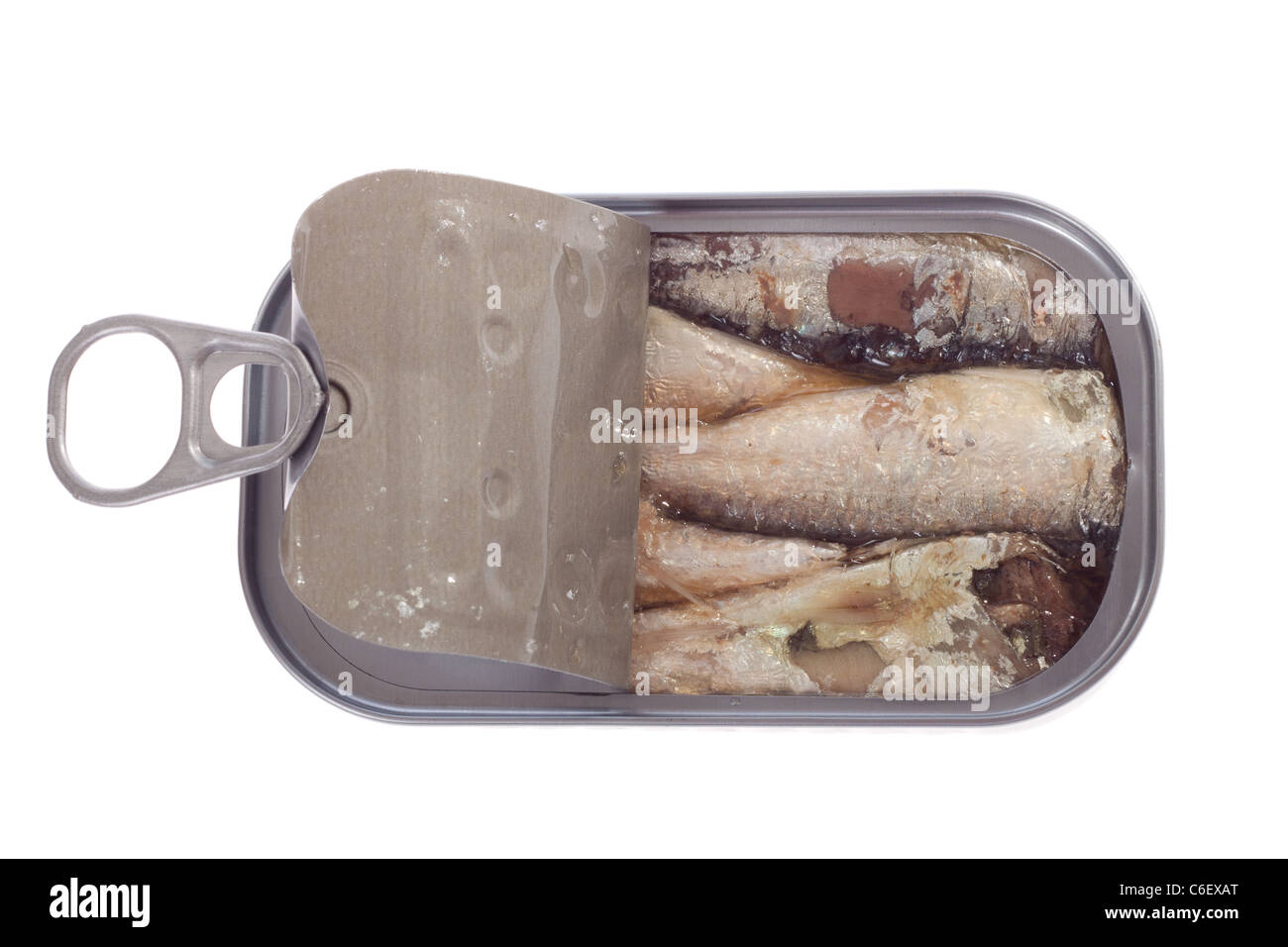 Silver can of sardines hi-res stock photography and images - Alamy