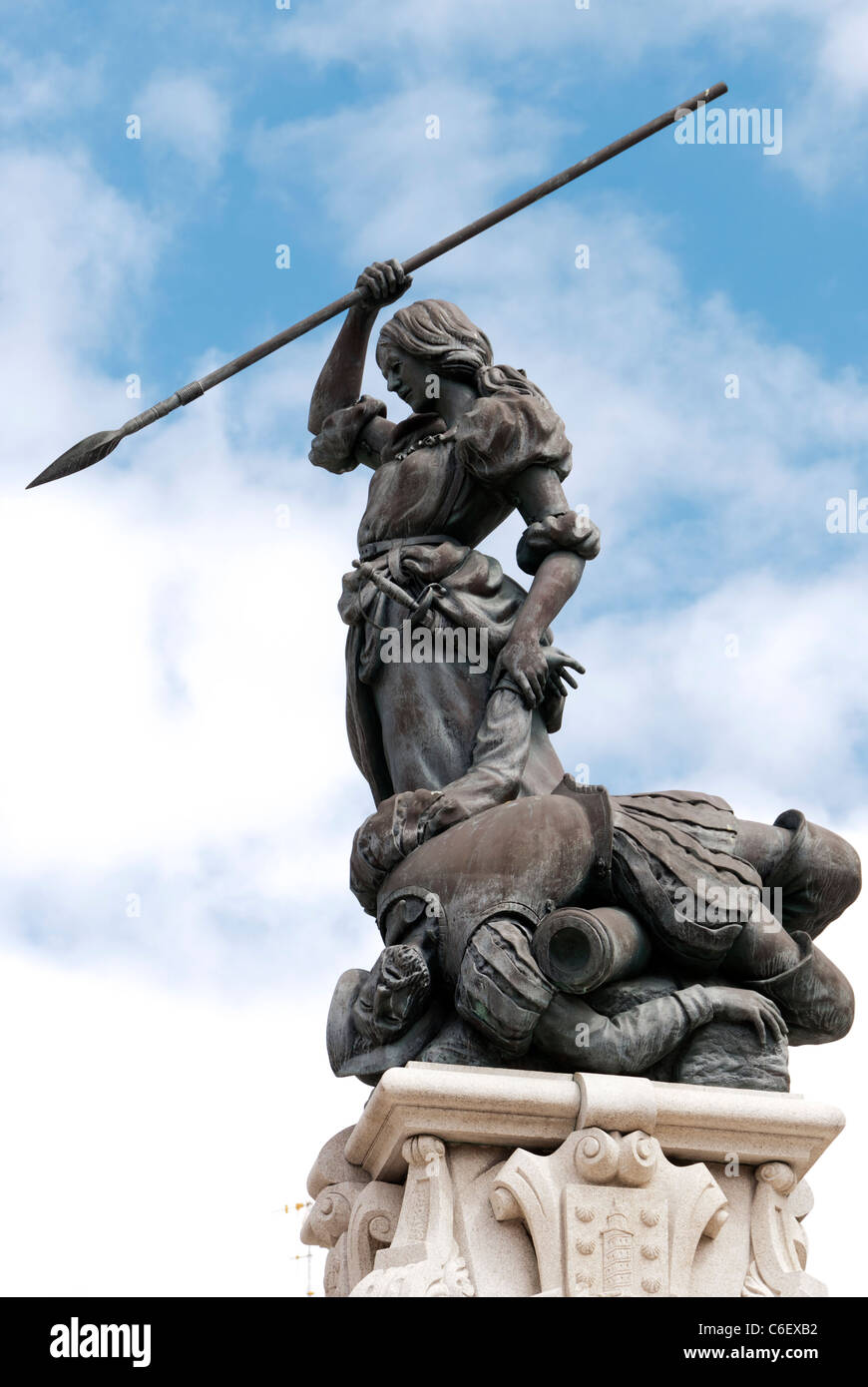 Statue of maria pita hi-res stock photography and images - Alamy