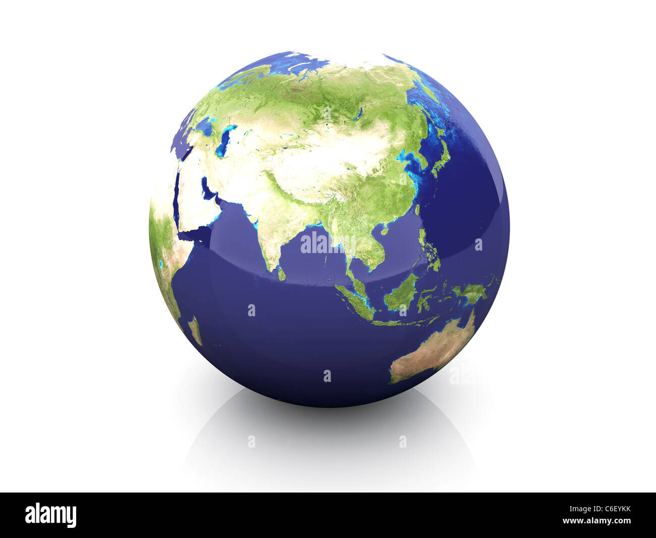 Globe - Asia Stock Photo - Alamy