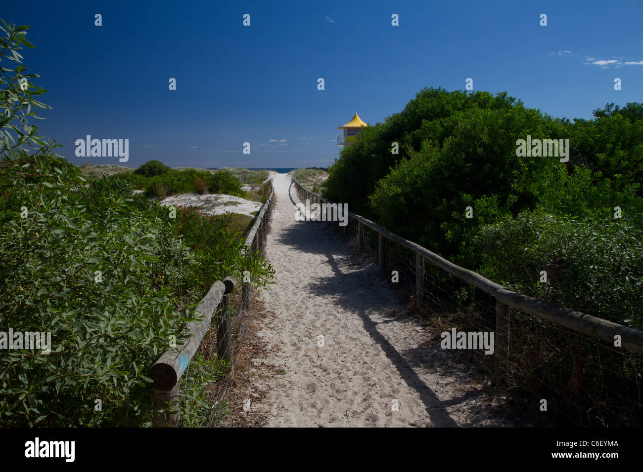 Access to Semaphore Beach, Adelaide, South Australia Stock Photo - Alamy