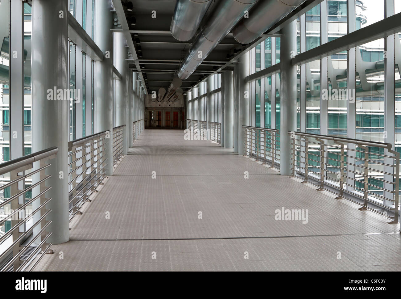 The Petronas Towers Bridge Inside