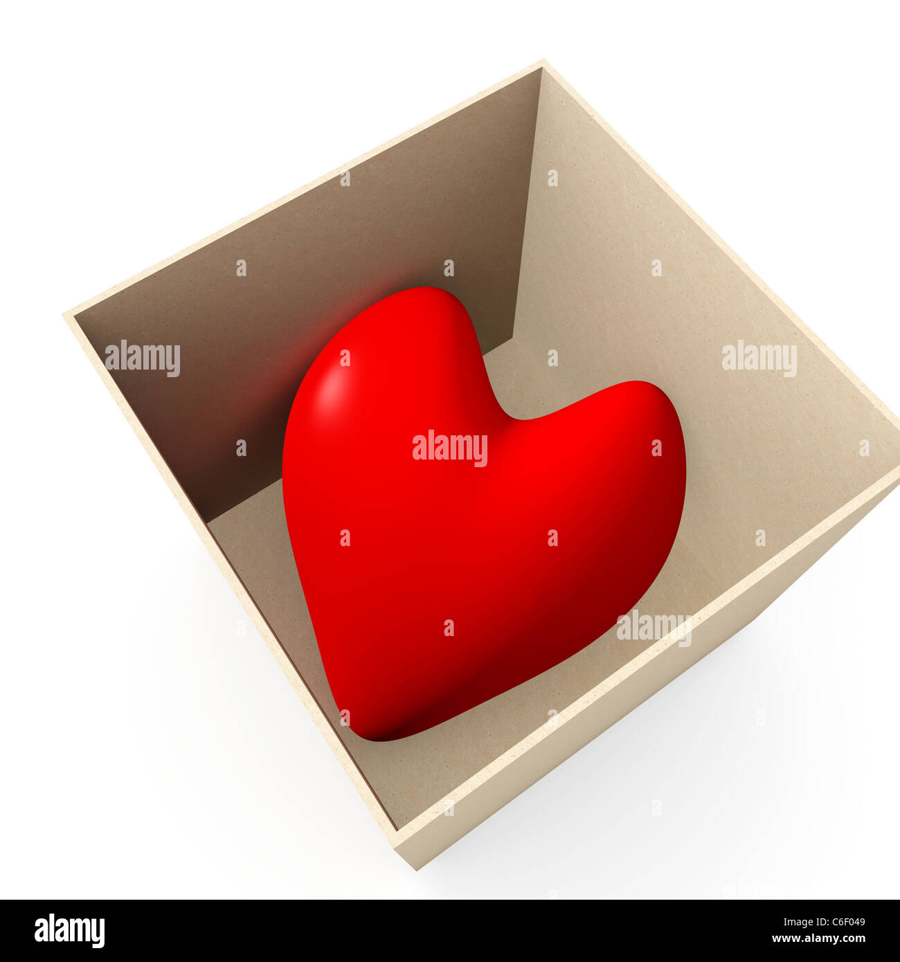 Heart in a box hi-res stock photography and images - Alamy