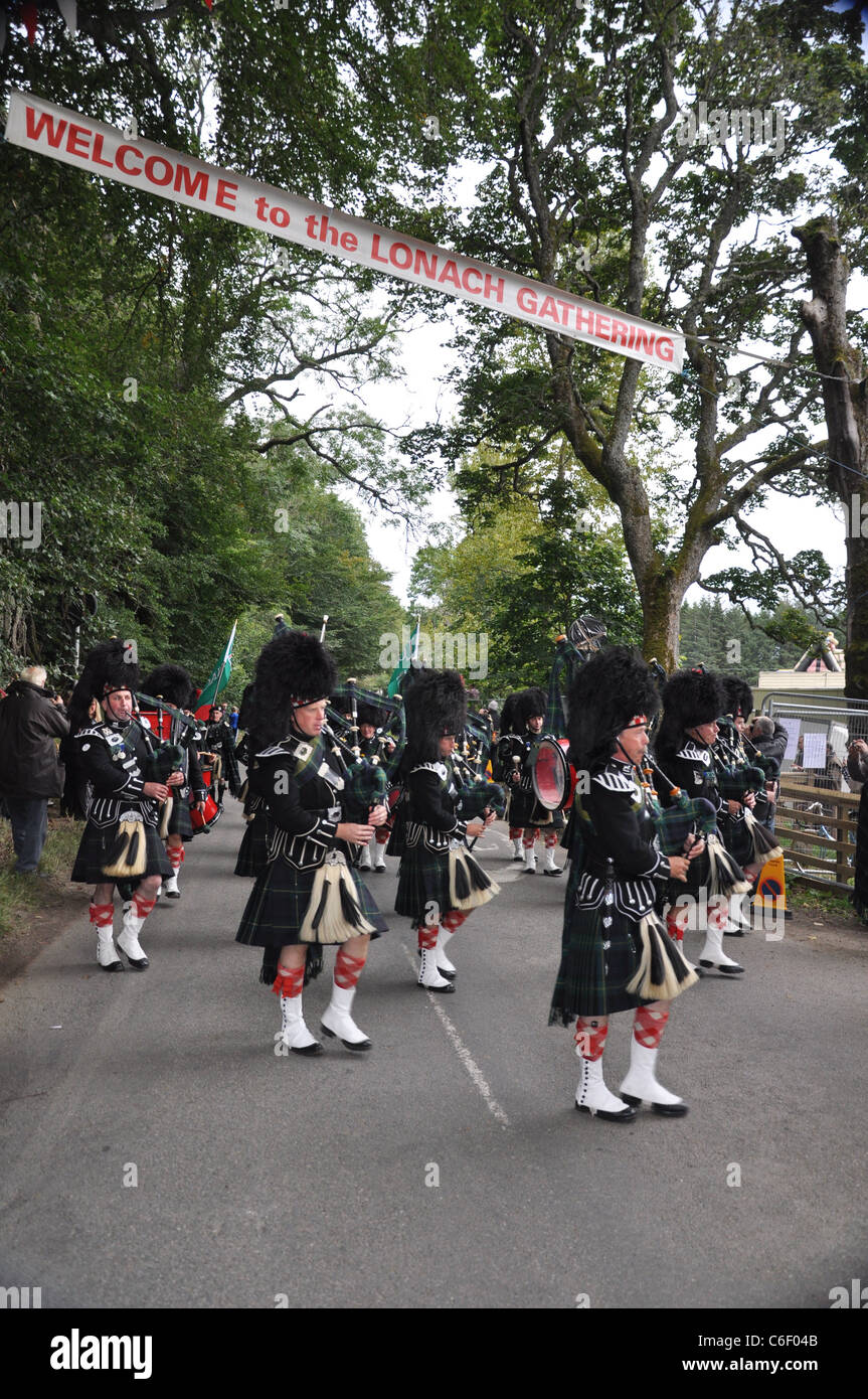 Lonach Gathering, Strathdon 2011 Stock Photo - Alamy