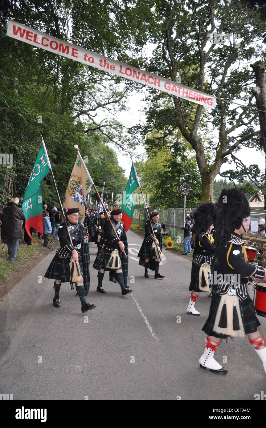 Lonach Gathering, Strathdon 2011 Stock Photo - Alamy