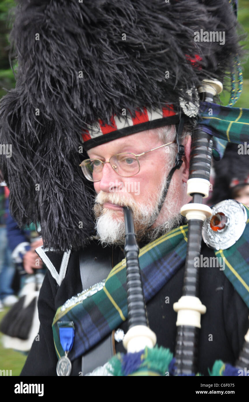 Lonach Pipe Band High Resolution Stock Photography and Images - Alamy