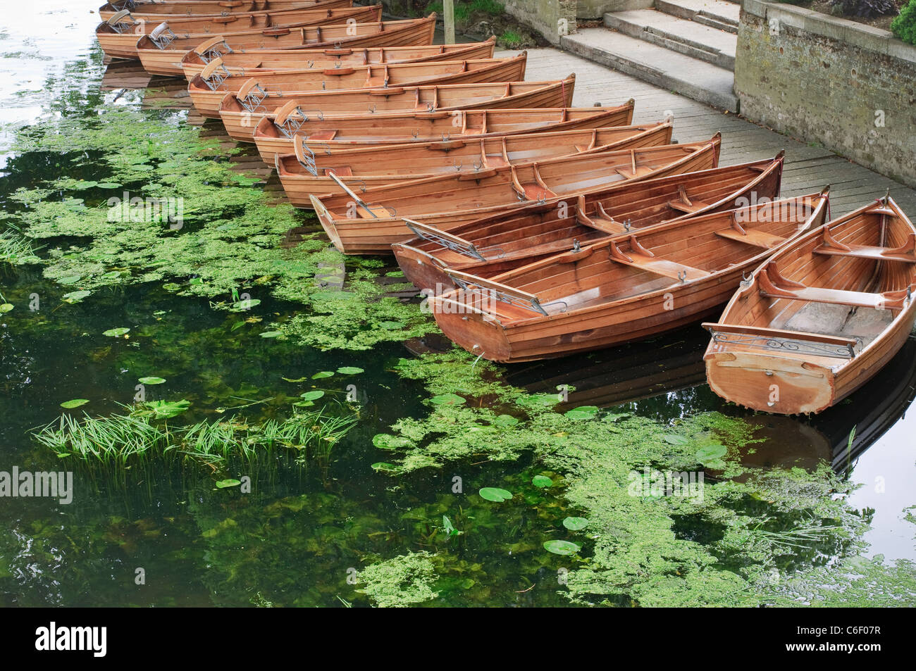 Boats on the river Stour, Dedham, Essex, UK Stock Photo - Alamy