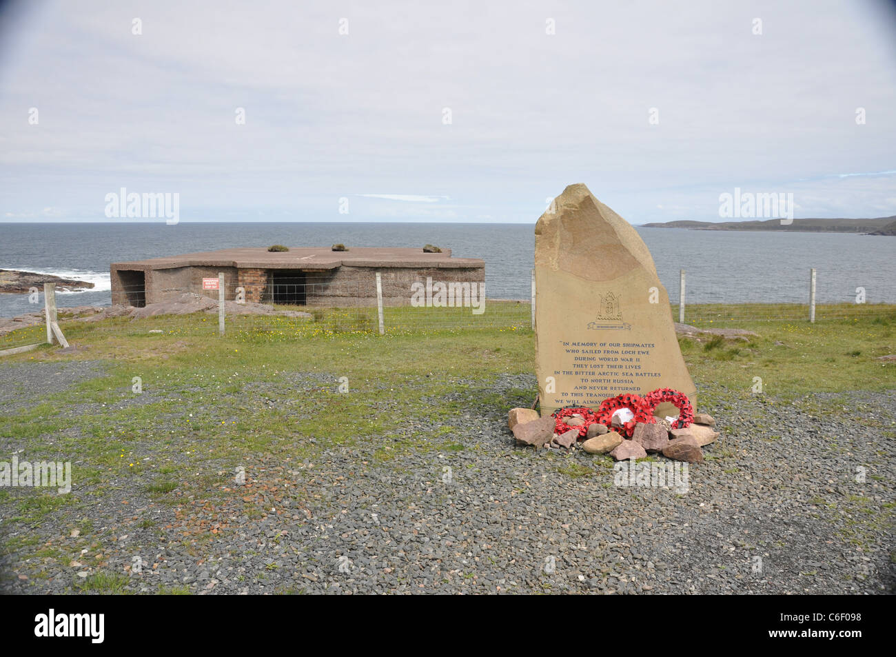 Loch ewe war memorial hi-res stock photography and images - Alamy