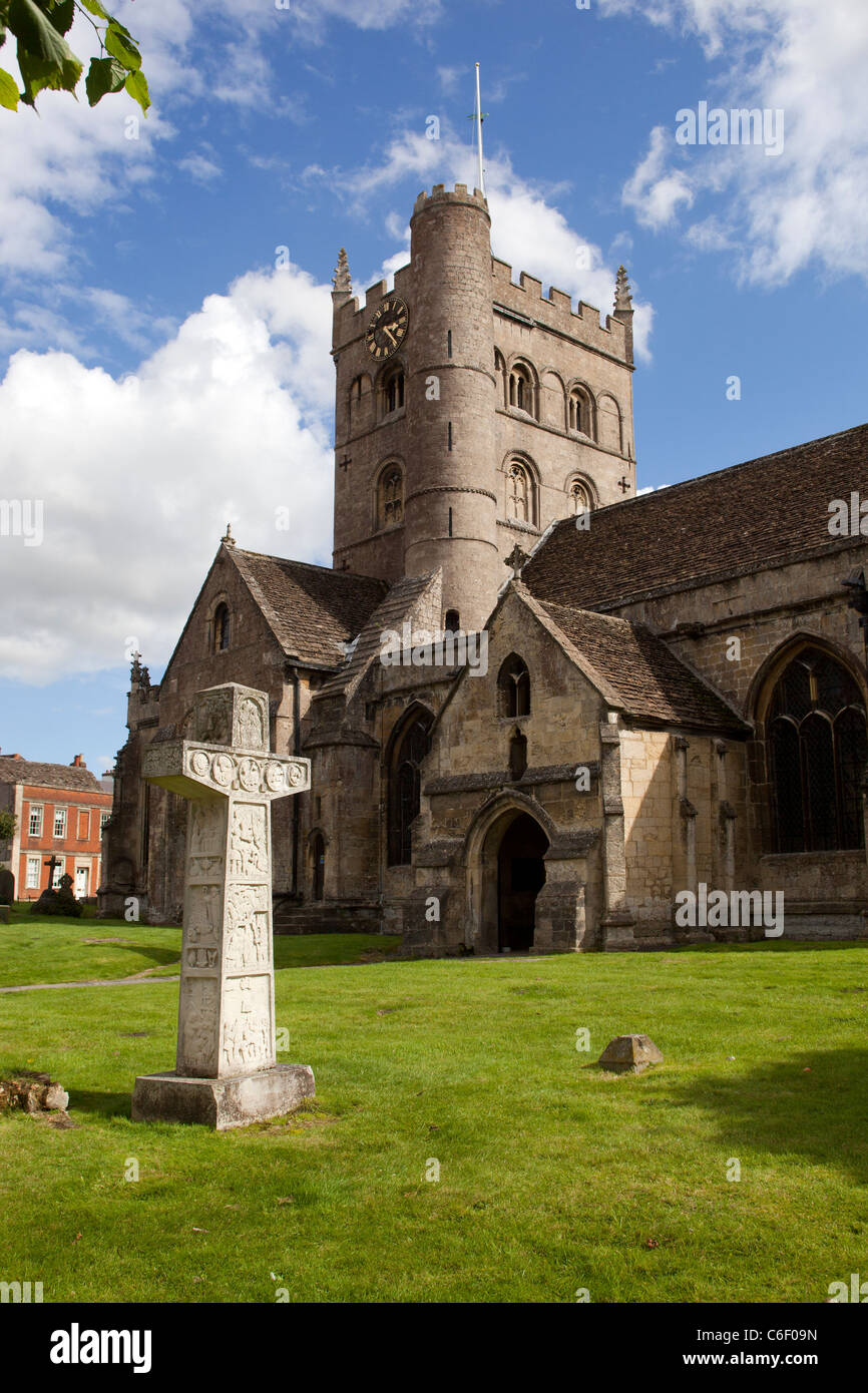 Wiltshire St John The Baptist Church High Resolution Stock Photography ...